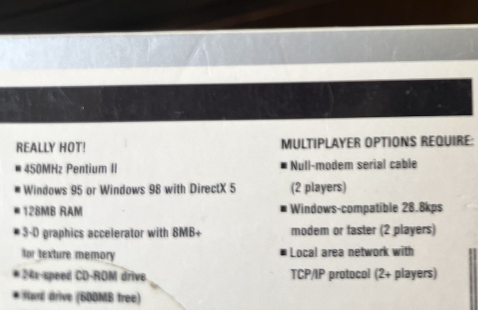Microprose FALCON 4.0 1998 Complete BIG BOX PC CD-ROM Windows 95 ...