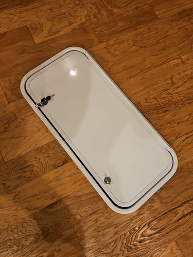 30" x 14" Camper RV Hatch Baggage Cargo Compartment Door with Key ...