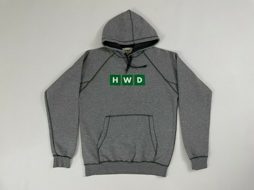 Mens HWD Halfway Dead Gray Graphic Sweatshirt Hoodie Size M | eBay