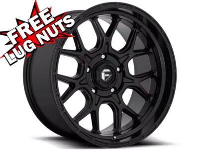 20 inch 20x10 Fuel D670 TECH MATTE BLACK wheel rim 5x5 5x127 -18 | eBay