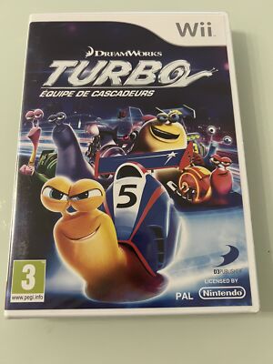 Game Nintendo Wii/Wii U New Blister Turbo Super Stunt Squad Dreamworks ...
