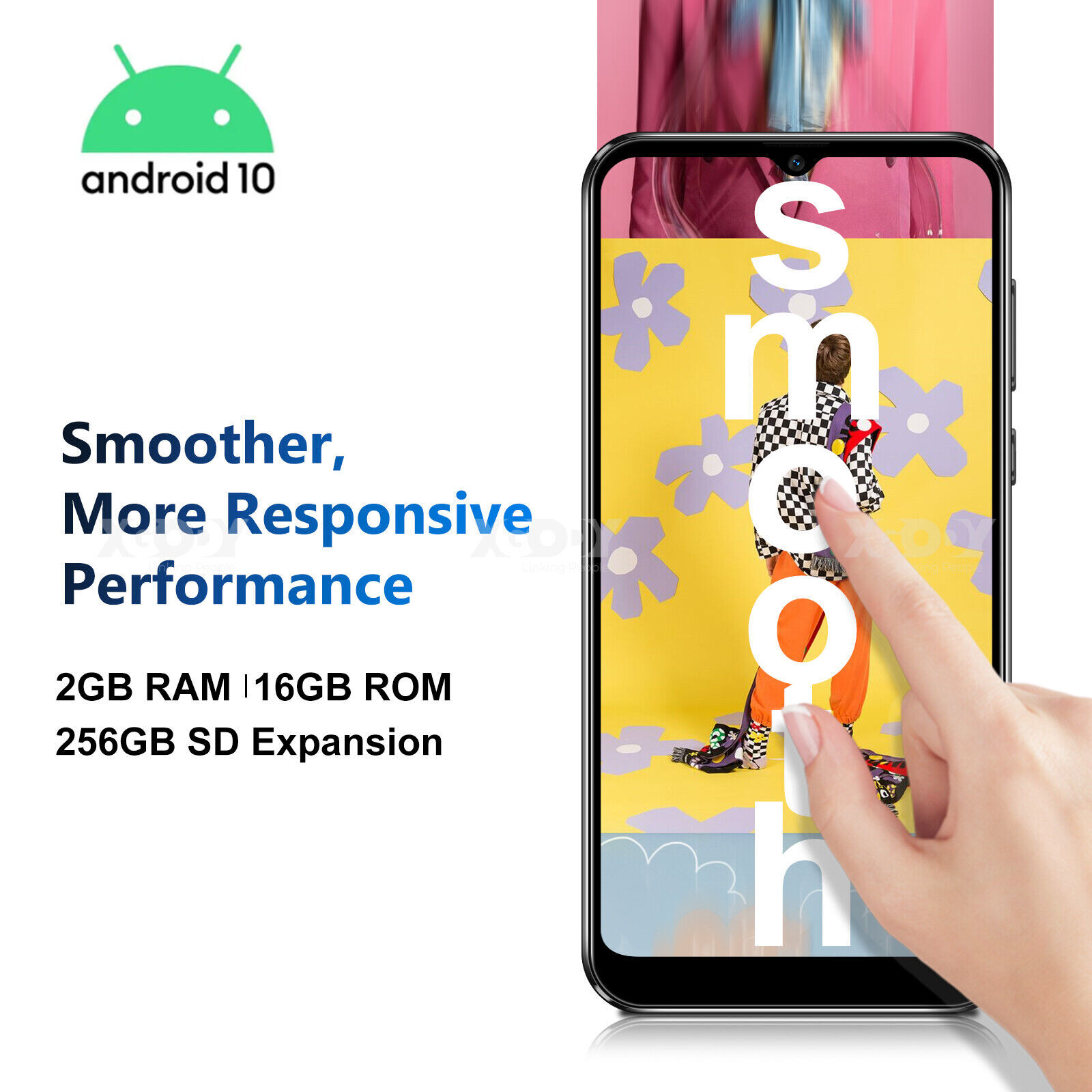 2023 New Unlocked Smartphone Android Quad Core Dual SIM 6.3" Phablet ...