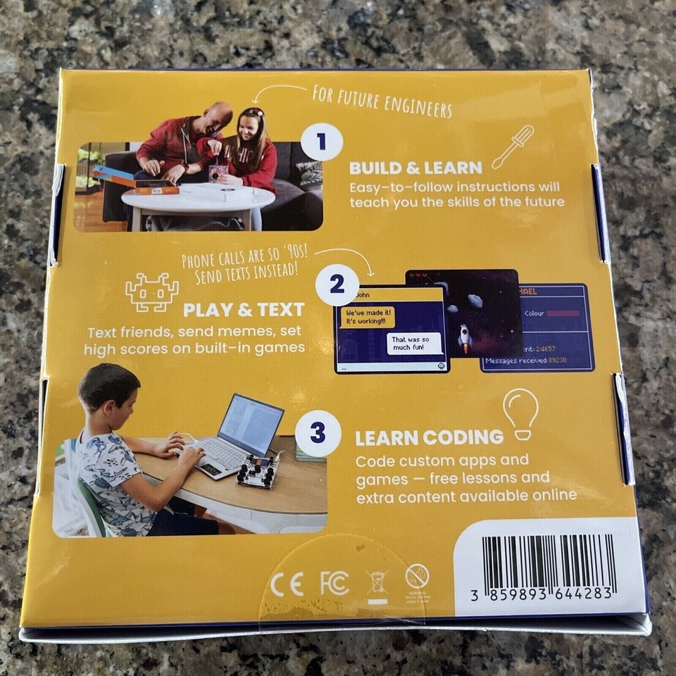 CircuitMess Chatter 2.0 STEM Project, Build & Code Walkie-Texties for ...