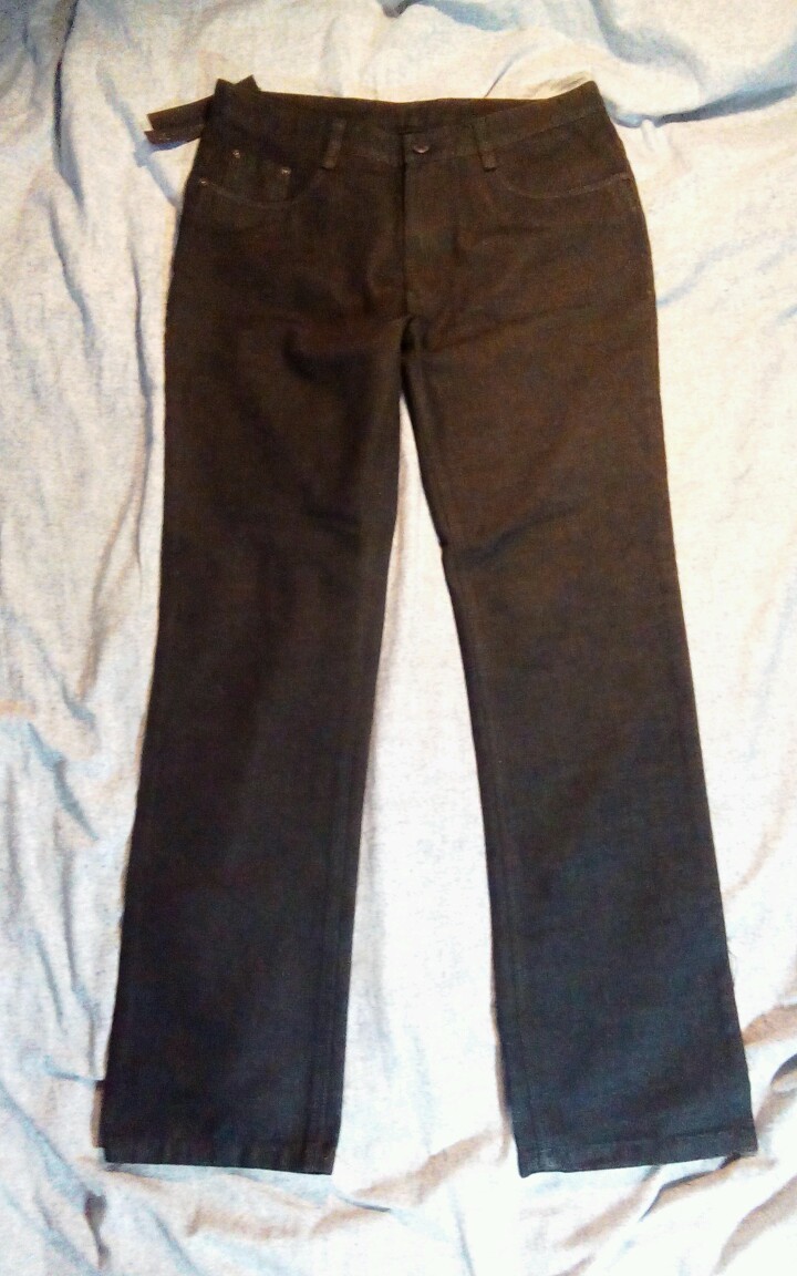 Gecko Knight Men's Black Woven Classic Straight Jeans Size 34 x 34 NWT ...