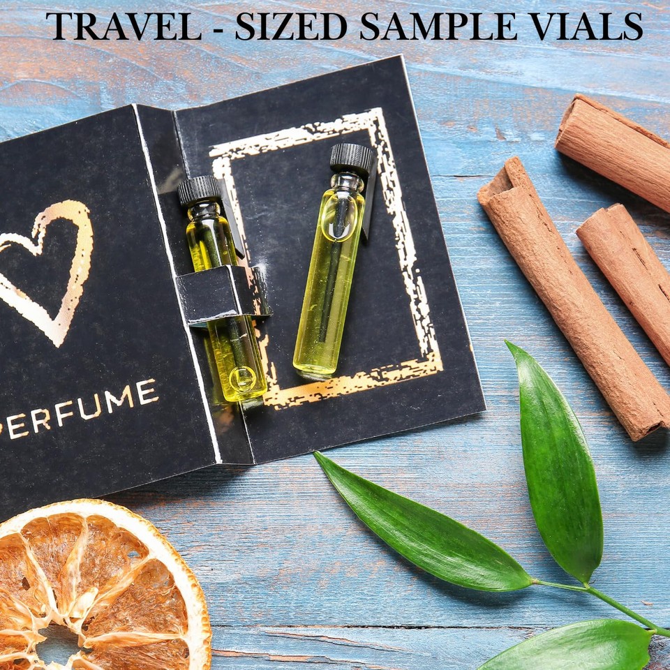 12 Cologne Fragrance Sample Vials for Men Travel Size | eBay