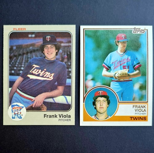1983 Topps #586 Rookie Frank Viola Fleer RC Card Twins | eBay