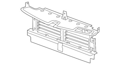 Genuine GM Radiator Shutter Assembly 85535383 | eBay