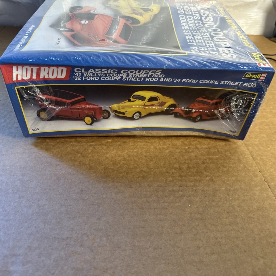 Revell HOT ROD 3-Pak GIFT SET Classic Coupes Special Willys 1:25 Street ...