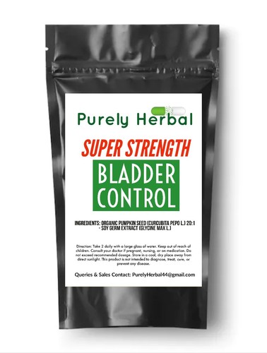 Bladder Control Capsules Reduce Leaks | 120 Capsules 💊 SCIENCE BACKED ...