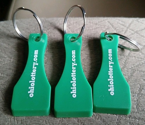 Ohio State Lottery Ticket Scratcher Keychain Green Lot of 3 | eBay
