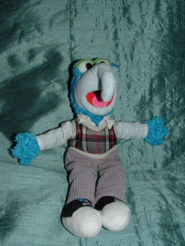 DISNEY THE MUPPETS 11" GONZO MUPPET BEANIE PLUSH SOFT TOY | eBay