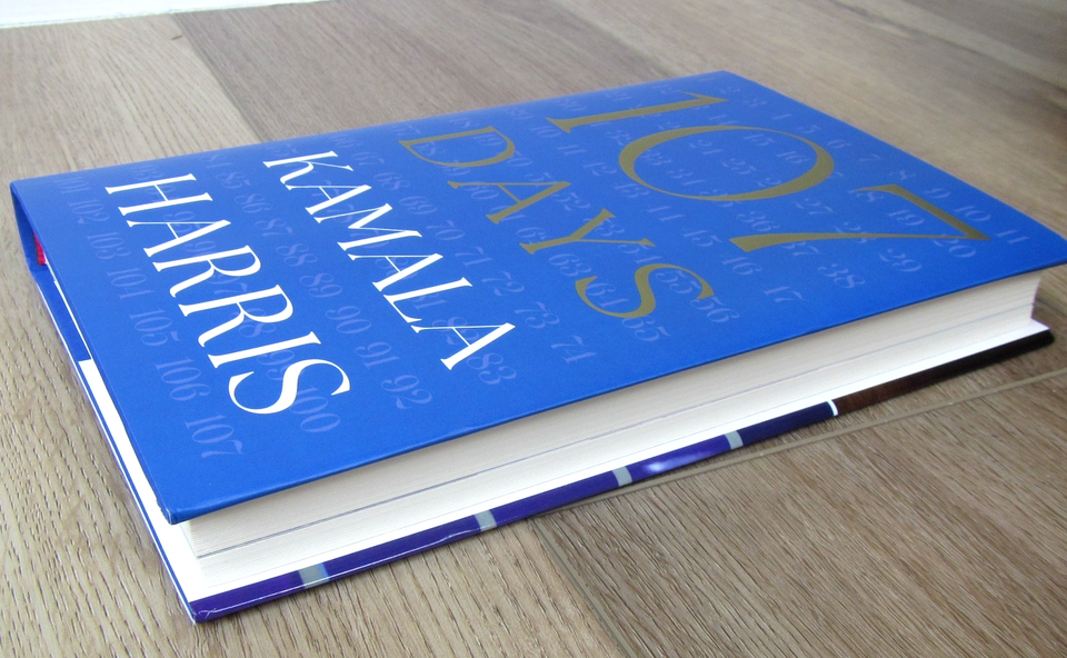 NEW 107 DAYS KAMALA HARRIS DEMOCRAT VICE PRESIDENT HARDCOVER BOOK | eBay