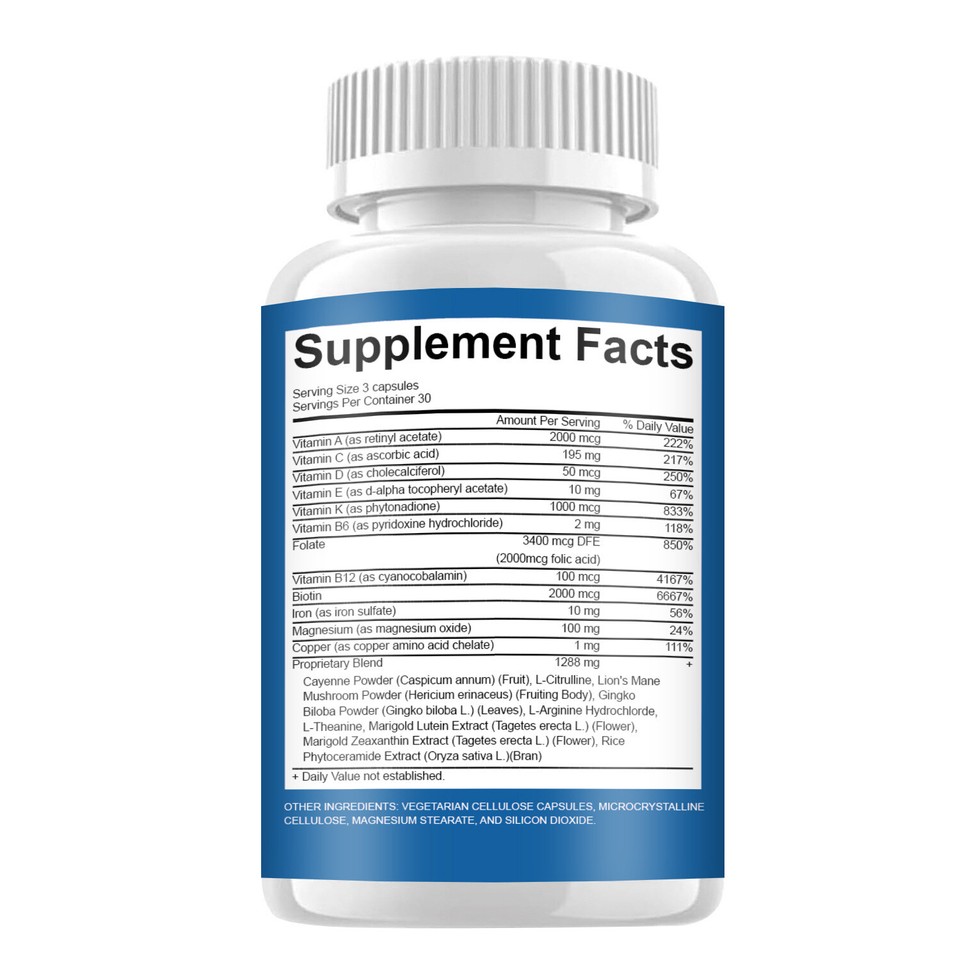 1-3 Pcs Blue Salt Trick Boost-Our Best Blood Flow Supplement- Blood ...