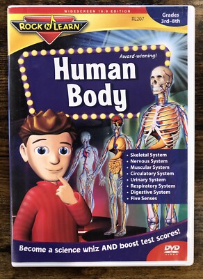 Human Body - DVD - Rock and Learn Become a science whiz and boost test ...
