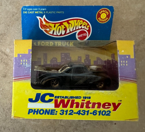 Vintage Hot Wheels JC Whitney Black 40's Ford Truck Limited Edition ...