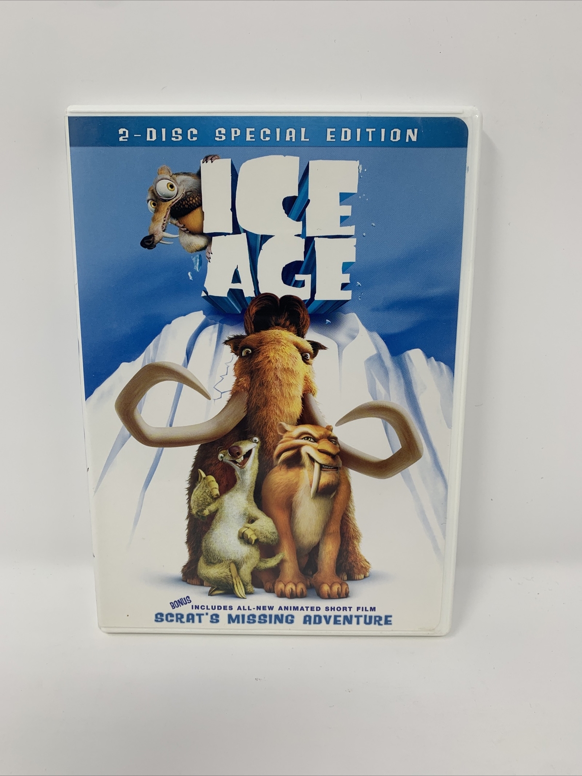 Ice Age (DVD, 2002, 2-Disc Set, Includes Full Frame and Widescreen ...