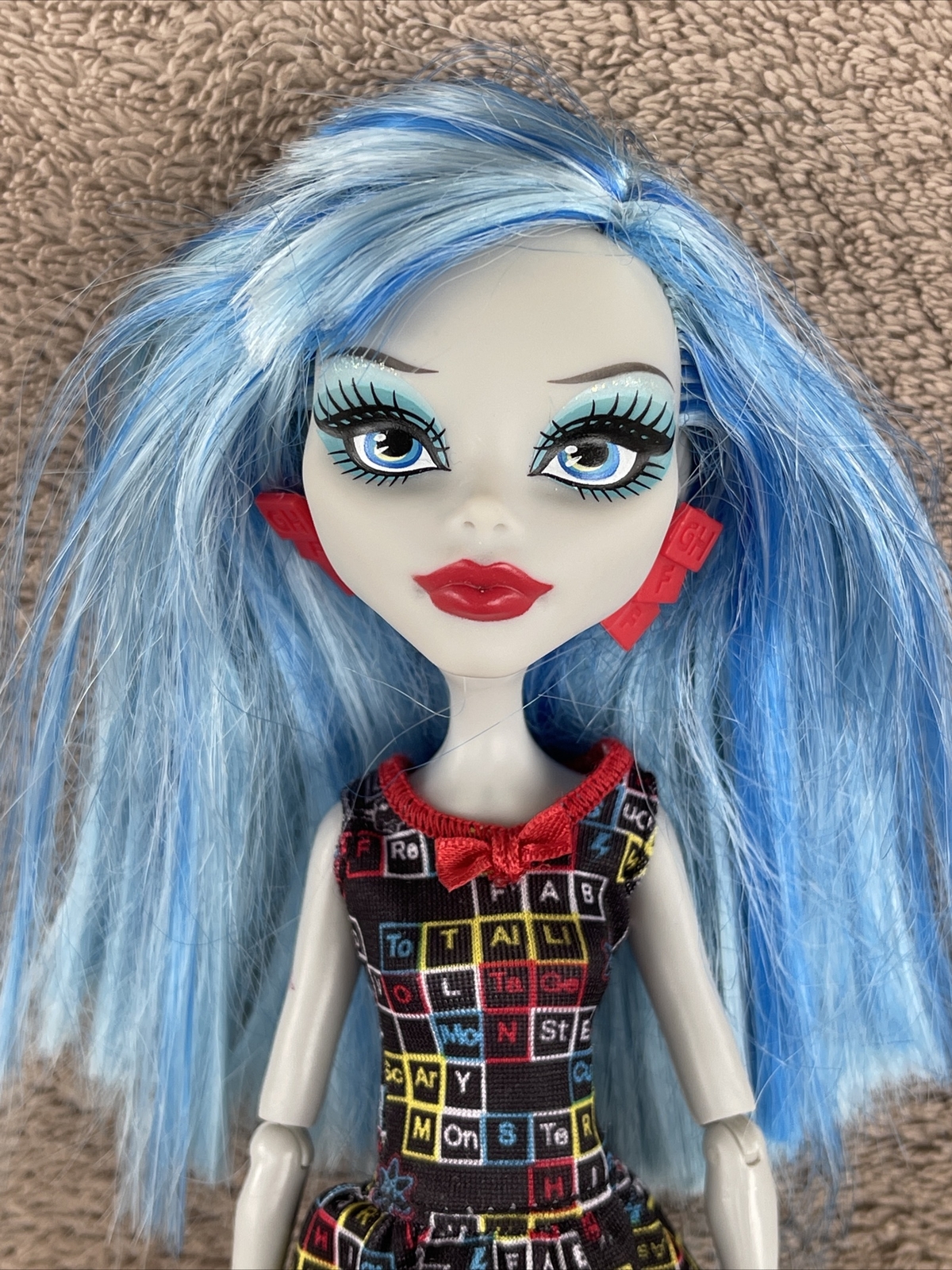 Monster High Rare Ghoulia Yelps Mad Science Doll | eBay UK