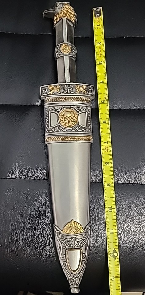 Roman Gladius Sword Replica, Eagle, Romulus And Remus, SPQR, Gorgoneion ...