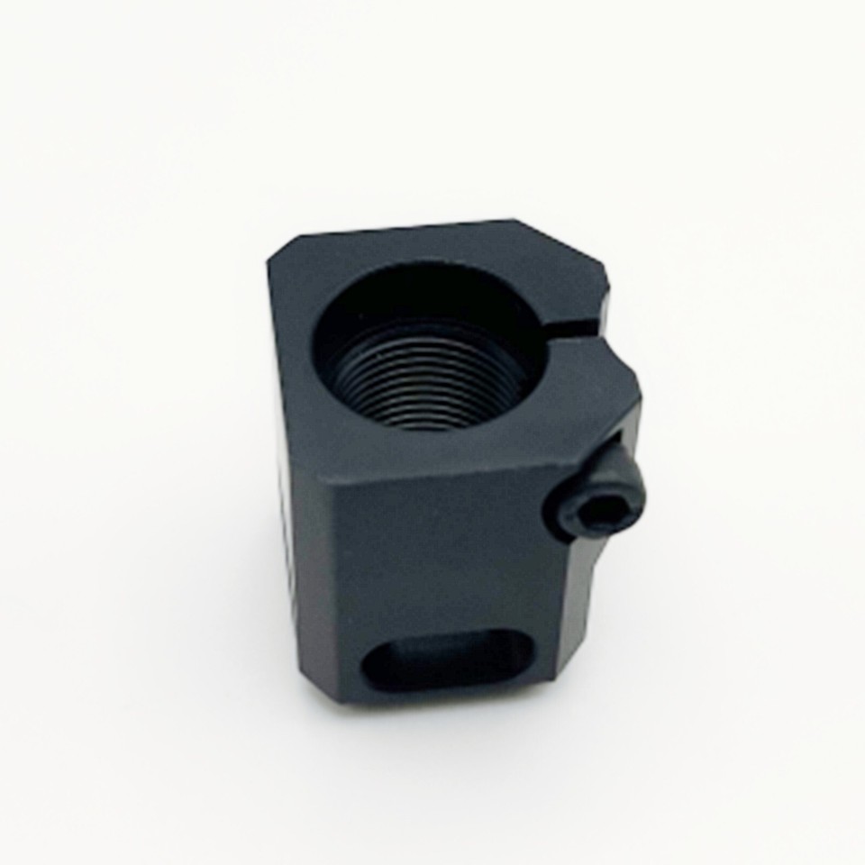 1/2x28 TPI 9mm Muzzle Brake Compensator Clamp On Black Aluminum For ...