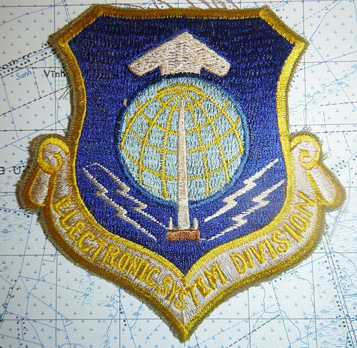 USAF PATCH - ELECTRONIC SYSTEM DIVISION - Vietnam War Era - T.481 | eBay