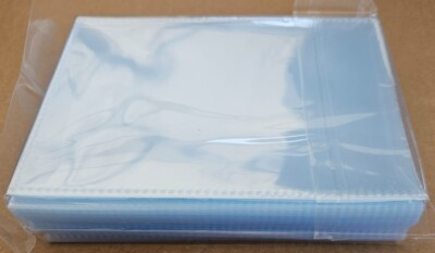 clear plastic sleeves pockets wallets for vintage postcards or ...