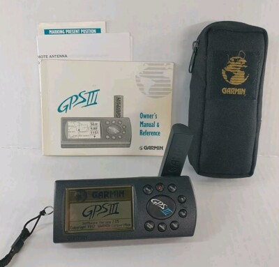 Garmin GPS III 3 Handheld Hiking GPS Navigation Personal Navigator ...