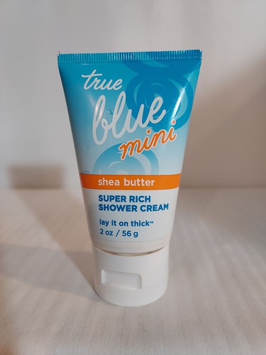 Bath & Body Works TRUE BLUE Mini travel size shower cream 2oz pre-owned ...