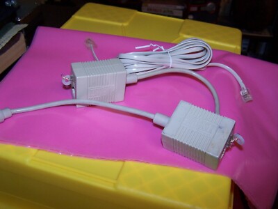 Vintage Pair of PhoneNET.AppleTalk.mini din connectors for Macintosh | eBay