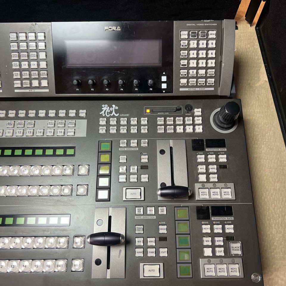 ForA Hanabi HVS160UA Console HD/SD 16 Input HD Digital Video switcher ...