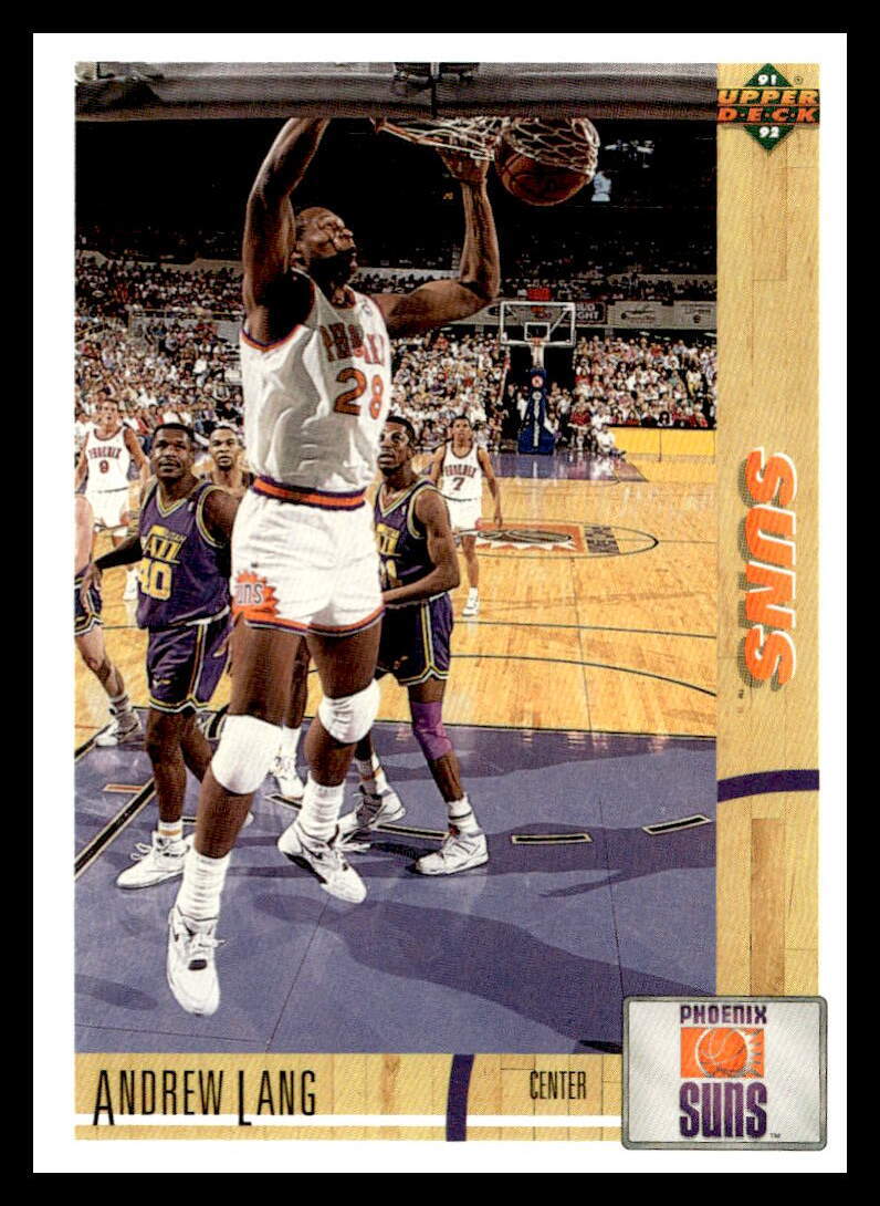 1991 Upper Deck #158 Andrew Lang Phoenix Suns | eBay