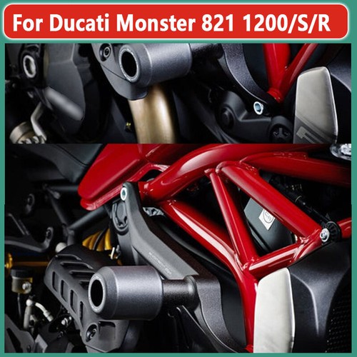 Frame protector slider For Ducati Monster821 2013-2020 Monster1200 S R ...