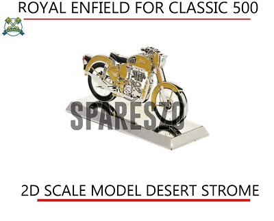 Royal Enfield Genuine "2D Scale Model" Desert Storm For Classic 500 | eBay