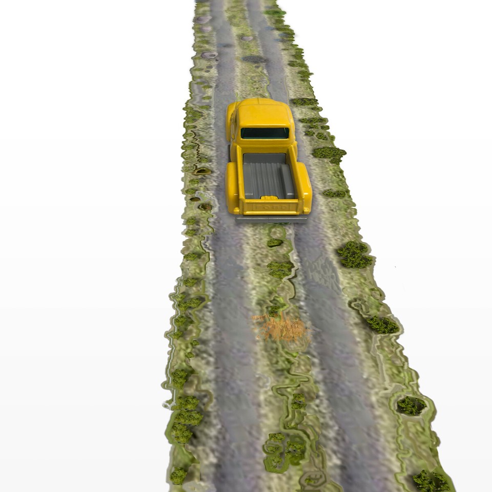 1/64 S Scale Real Roads Model Train Scenery Layout Diorama Fits Lionel ...