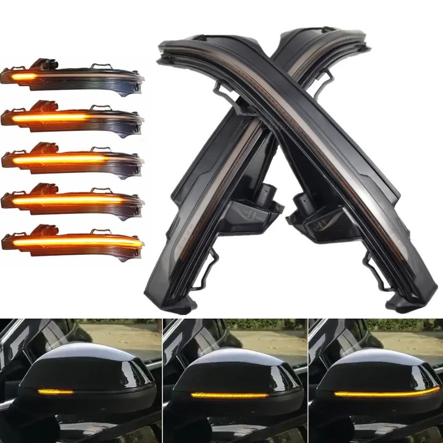 Led Dynamic Side Mirror Sequential Indicator Light For Audi A4 A5 B9 S4 ...