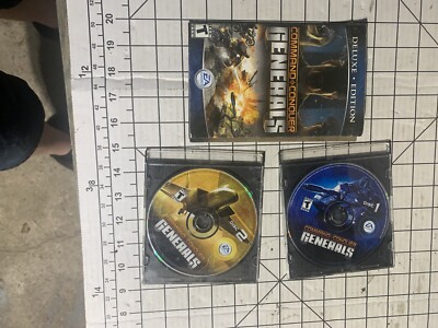 Command And Conquer Generals Strategy Video Game PC CD-ROM Computer ...
