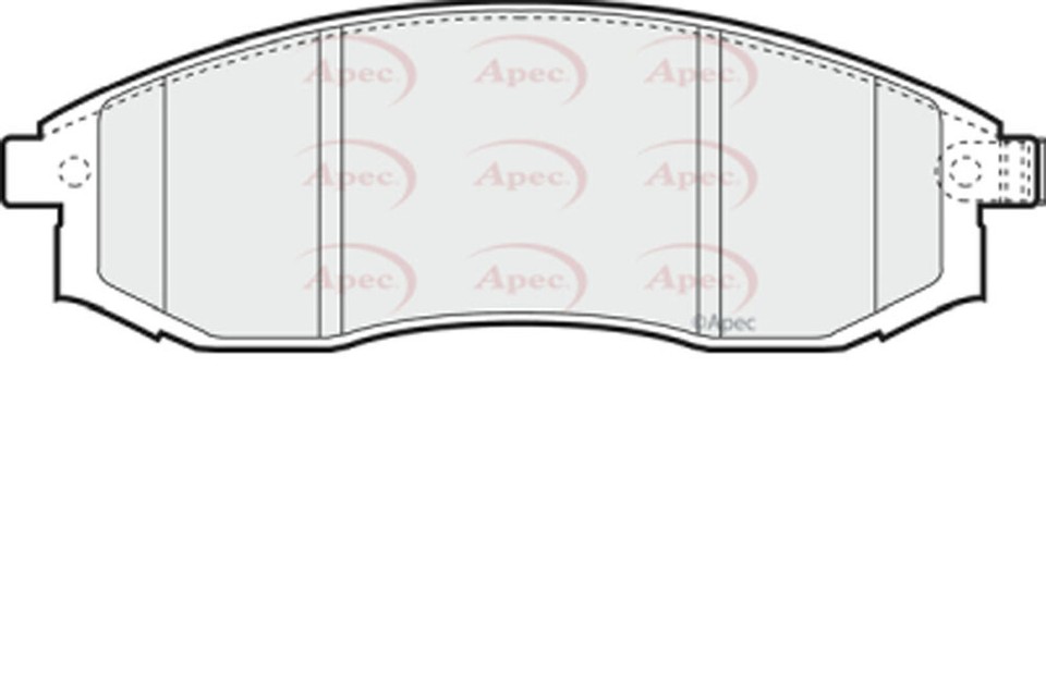 Fits Mitsubishi L200 2001-2006 2.5 TD Ruva Front Brake Pads Set ...