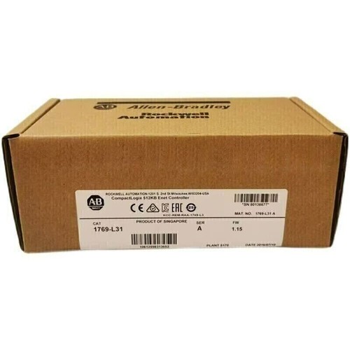 New Factory Sealed AB 1769-L31 CompactLogix 512KB Controller 1769L31 | eBay