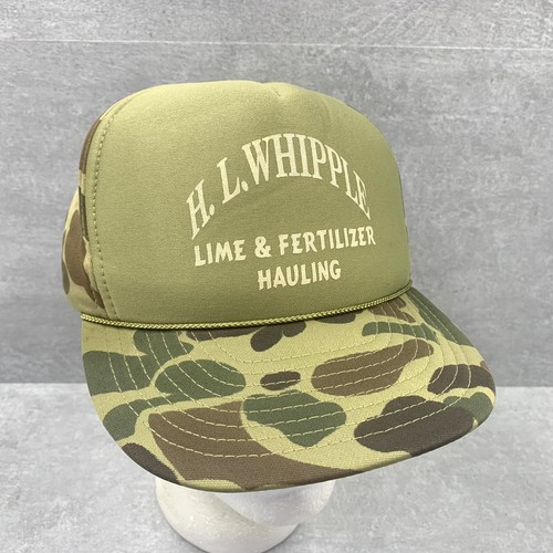 H. L. WHIPPLE Lime & Fertilizer Hat Baseball Ball Cap Adjustable ...