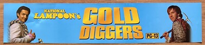 📽 National Lampoon's Gold Diggers - Double-Sided - Movie Theater Mylar ...