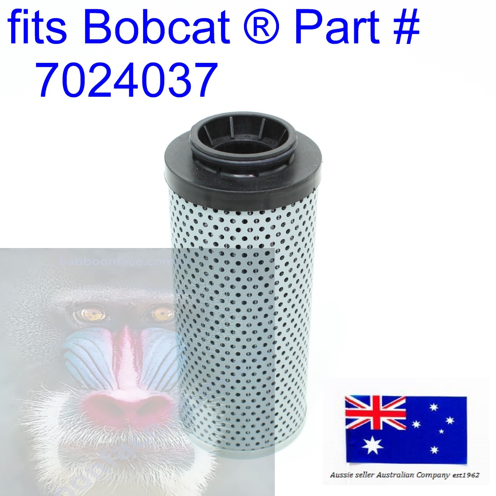 fits Bobcat Hydraulic Oil Filter canister Element 7024037 S570 S590 ...