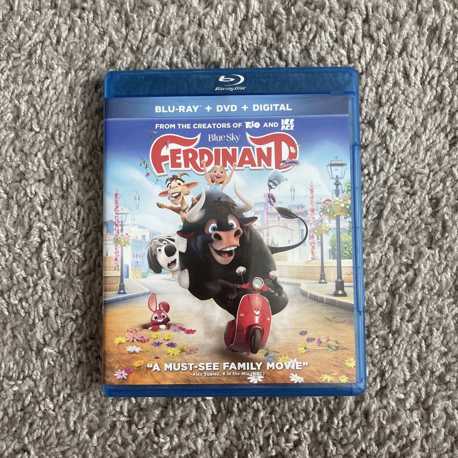 Ferdinand [Blu-ray] John Cena , Kate McKinnon , Anthony Anderson ...