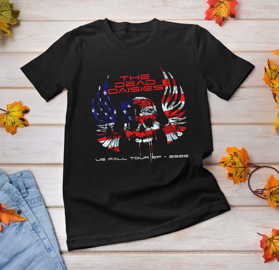 THE DEAD DAISIES - US Fall Tour EP 2022 Black Size S-4XL Shirt Gift Fan ...
