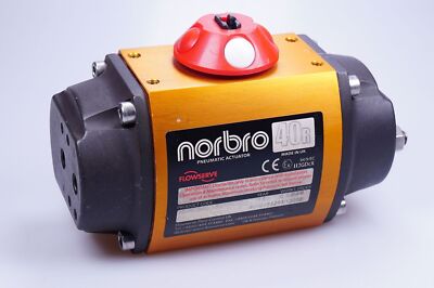 Flowserve Norbro Pneumatic Actuator 40R Product-Code: 10-RDB40-1SDMN0-D ...