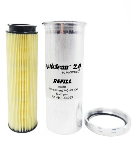 Microtec Opticlean MC-23 Filterpatrone | Neue Version 2.0 Refill | mit ...