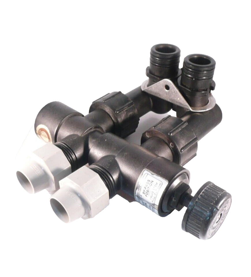 Kinetico Water Softener Original Old Style Bypass Valve w/Elbows ...