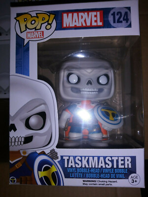 Funko POP! Marvel Taskmaster 124 IN-HAND READY TO SHIP (BOX DAMAGE) | eBay