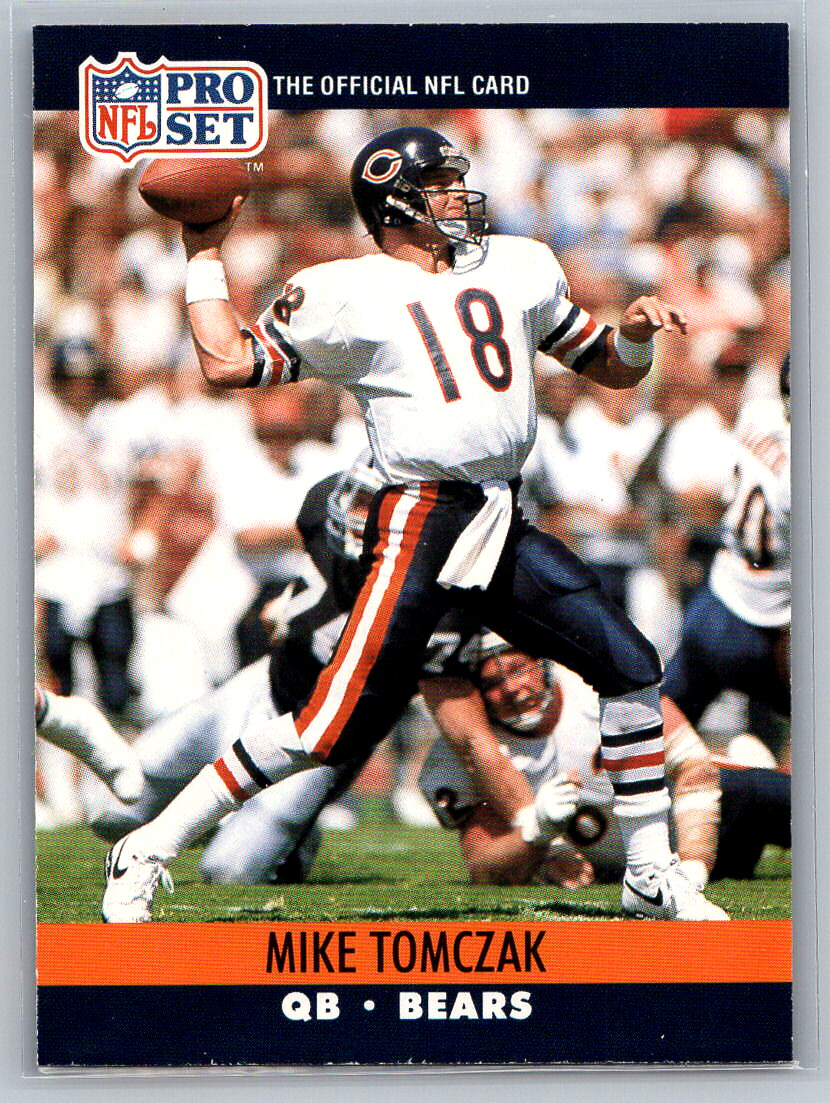 # 458 Mike Tomczak Chicago Bears 1990 Pro Set | eBay