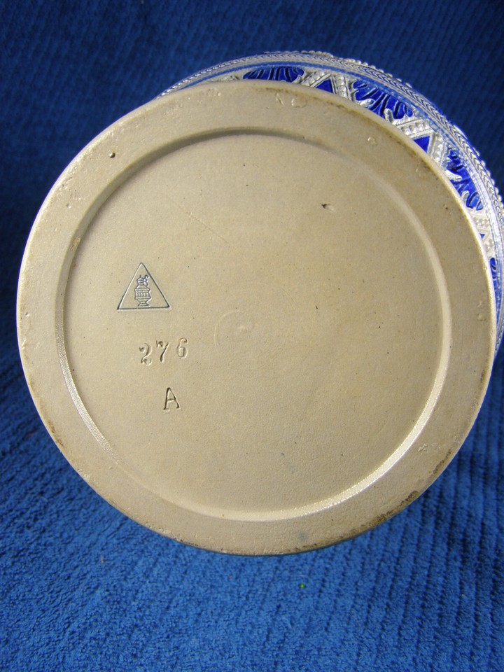 Antique German Stoneware Simon Peter GERZ Large Motto Pitcher | eBay