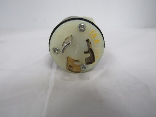 HUBBELL HBL4720C INSULGRIP TWIST LOCK PLUG 15A 125V | eBay