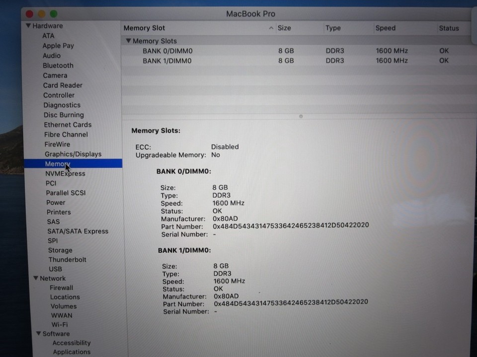 Apple MacBook Pro Mid 2015 i7-4980HQ 2.8GHz 16GB 256GB SSD 15" Radeon ...